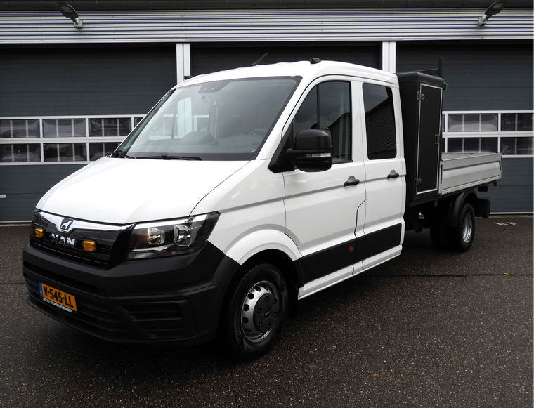 MAN TGE 50 2.0 Lang DL DC 177 PK | OPEN LAADBAK | AIRCO | CAMERA leasen ...