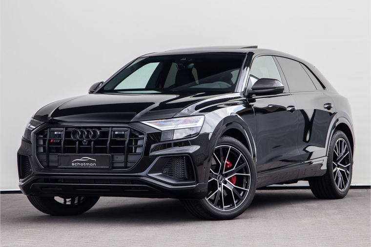 Audi SQ8 4.0 TFSI SQ8 quattro Competition Plus 507pk Carbon Vierwielsturing Panorama Valcona ...