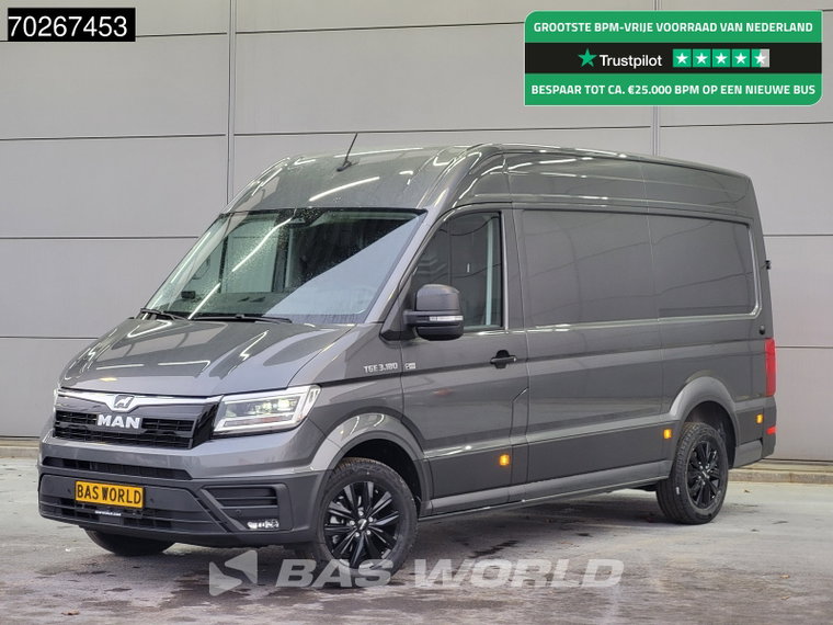 MAN TGE 3.180 Automaat 2025 model Facelift Black Edition L3H3 ACC ...